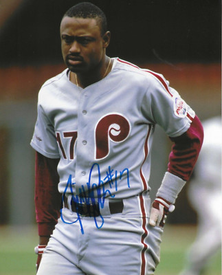 Signed Ricky Jordan Philadelphia Phillies 8x10 Autographed photo - w ...