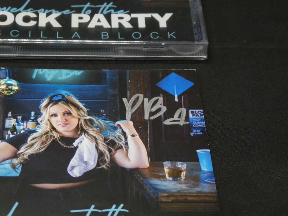 Priscilla Block Signed Booklet New Welcome To The Block Party CD JSA # ...