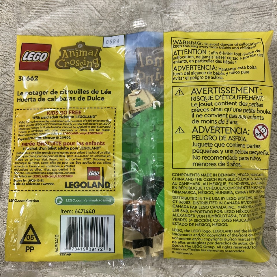 🔥VHTF 2024 Lego * MAPLE’S PUMPKIN GARDEN * 30662 29 Pieces Ages 6+ New ...