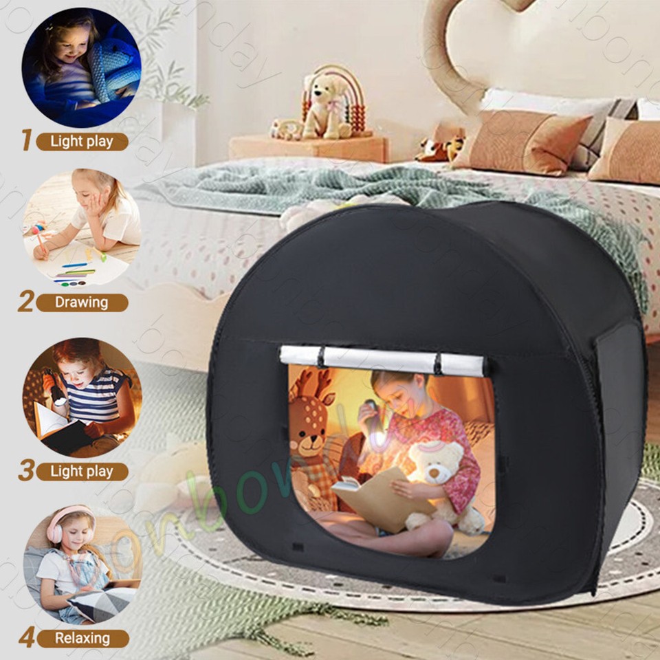 Sensory Tent Calm Corner Pop-up Sensory Den Blackout Tent for Autism ...