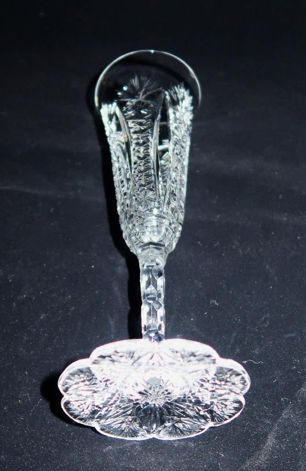Antique Baccarat CONDE Crystal Champagne Flute, 7 1/4" Tall | eBay