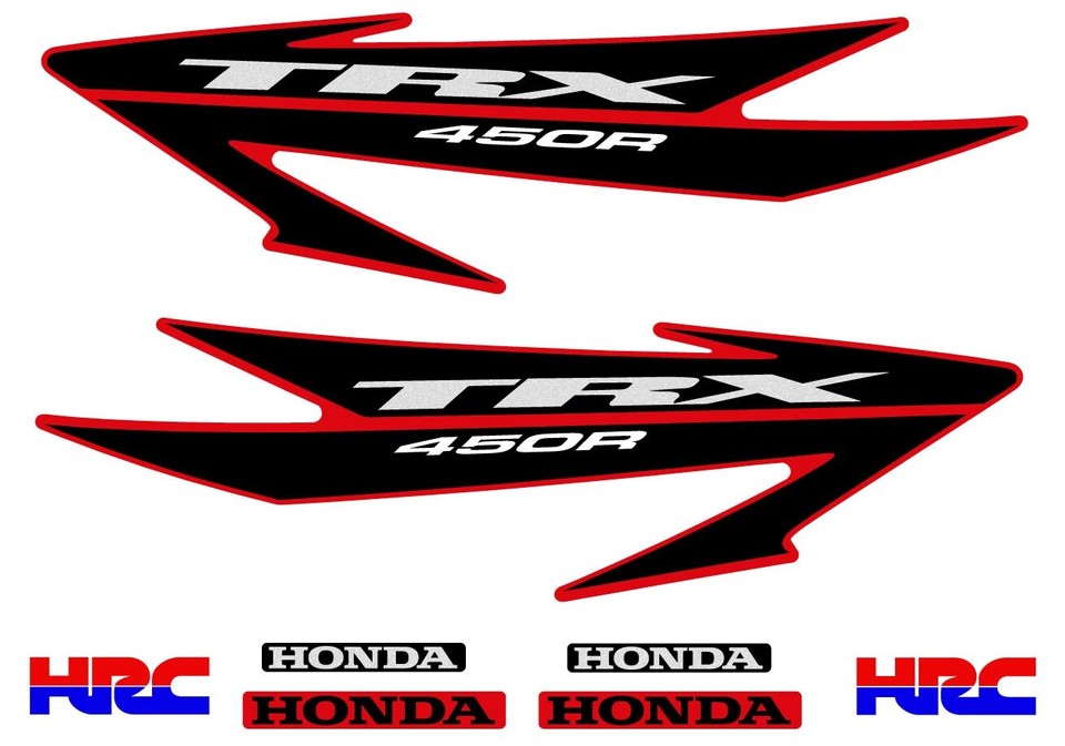 2006 2007 Honda TRX450R Decal Graphic Sticker OEM kit Plastic Kit ...