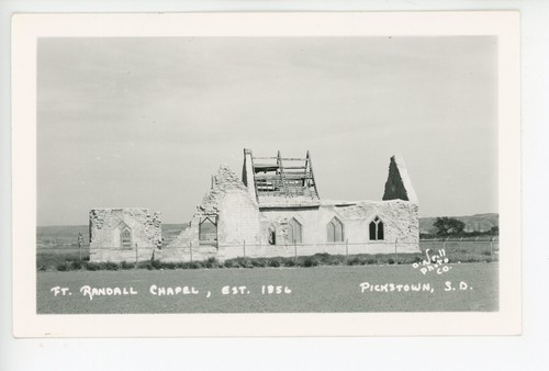 Ft Randall Chapel PICKSTOWN SD Vintage Frontier Church RPPC Vintage ...