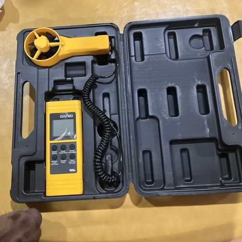UEi DAFM3 Digital Airflow Meter Wind Speed Test with Case | eBay
