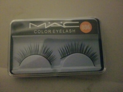 MAC False Eyelashes in #36 “Dream Girl” Black/Brown Eye Lash - New In ...