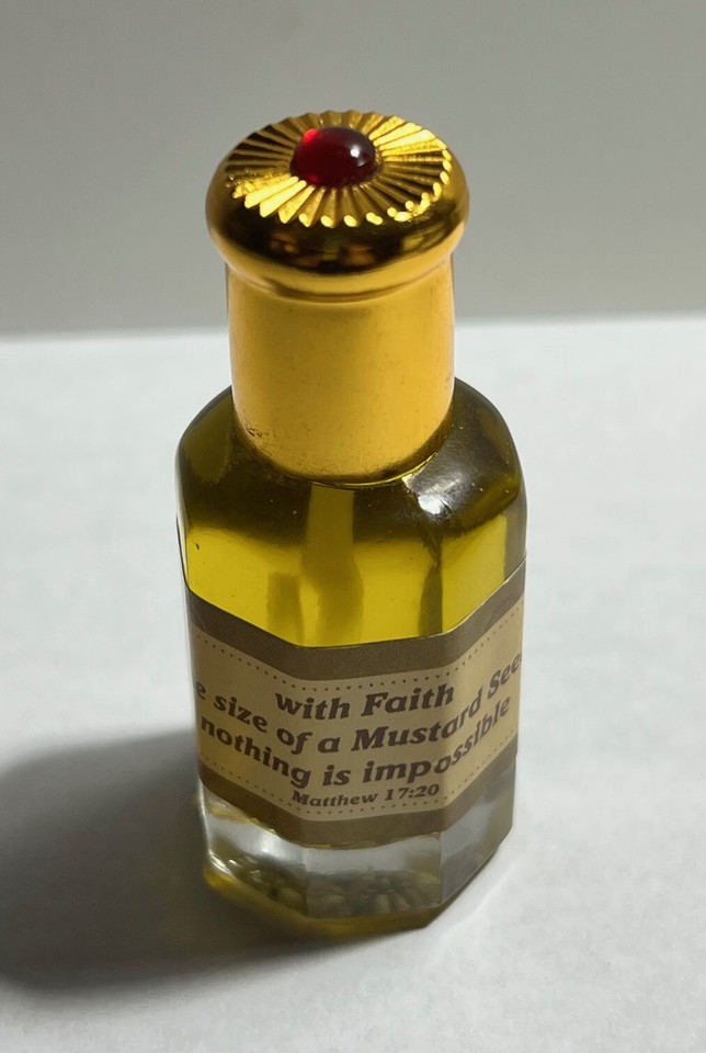 Mustard Seed Prayer Anointing Oil Christian Messianic 1/3 oz | eBay