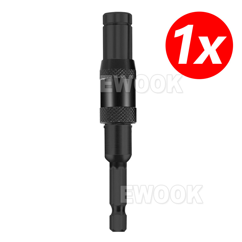 2x Magnetic Pivot Drill Bit Holder Steel Impact Pivoting Swivel Screw ...