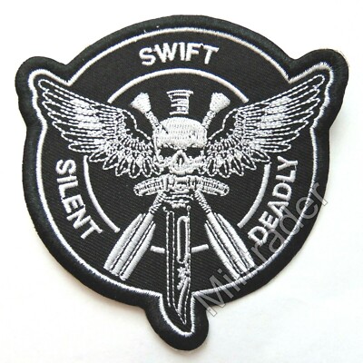 United States US Marine Corps Swift, Silent, Deadly Patch | eBay