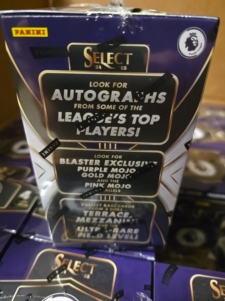 2024-25 Panini Select Premier League Soccer Blaster Box Factory Sealed ...