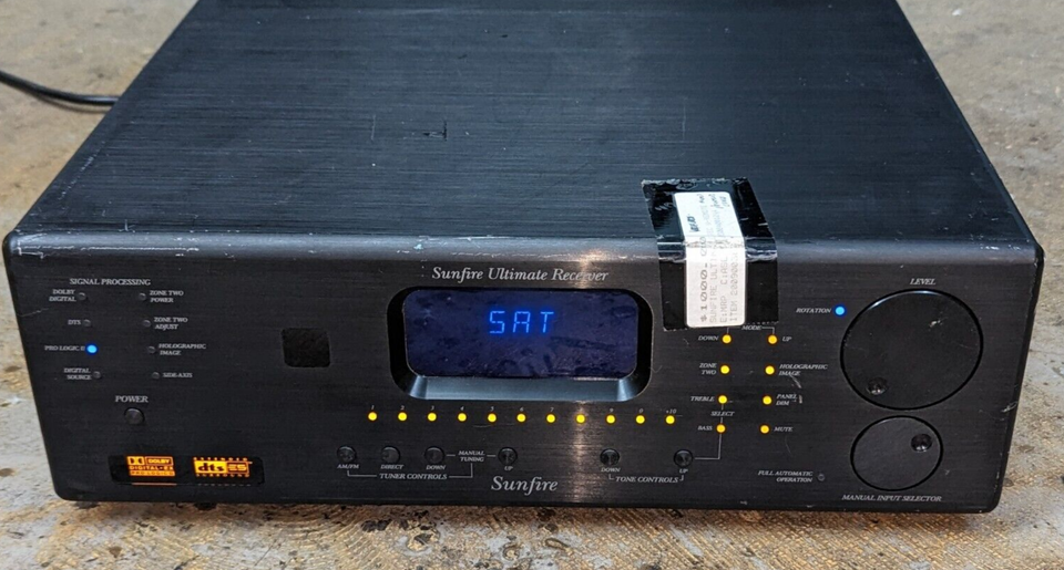 Sunfire Ultimate Receiver AVR 7.1 Amplifier 200 watts No Remote | eBay