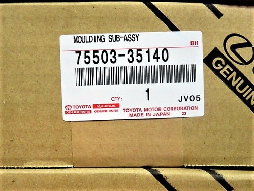 Genuine OEM Toyota 75503-35140 Windshield Reveal Molding Sandstorm 4U0 ...