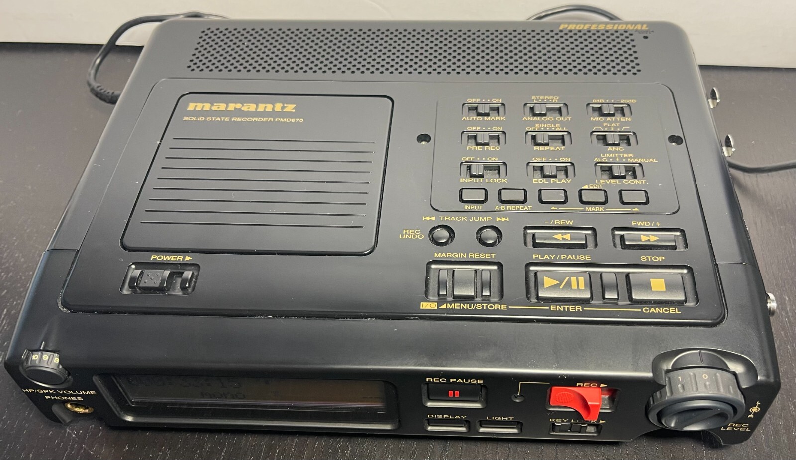 Marantz Pmd670 Professional Portable Solid State Recorder PMD 670 for ...
