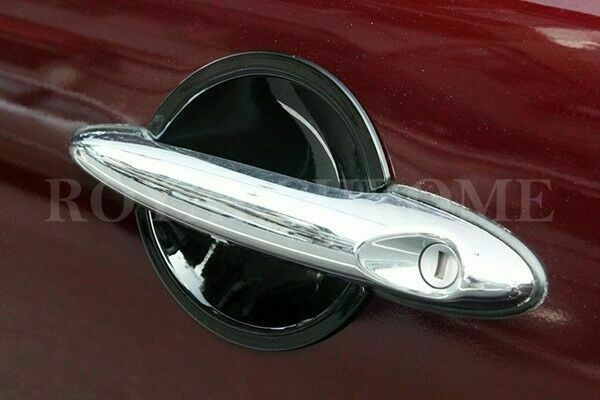 UNICUS COMBO PIANO BLACK Door Handle Trims 2x Comfort Access MINI ...