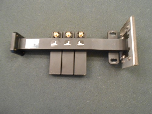 WR75 WAVEGUIDE CROSS GUIDE COUPLER, TRIPLE ARM, COVER/GROOVED, FLANGES ...