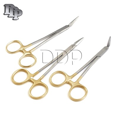 STIEGLITZ Dental Root Fragment Forceps 5" 0, 45, 90 Degrees Set of 3 ...