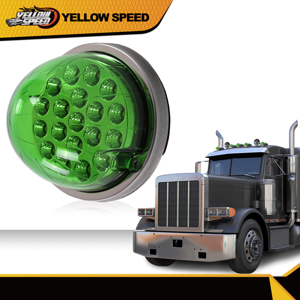 Green Lens Watermelon (19 Led) Marker Turn Signal Light Universal | eBay
