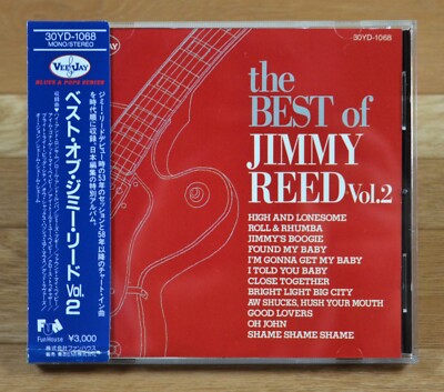 The BEST of JIMMY REED Vol.2 JAPAN CD w/OBI 30YD-1068 | eBay