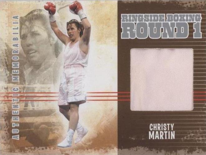 2010 Ringside Boxing Round 1 - Authentic Memorabilia Christy Martin #AM ...