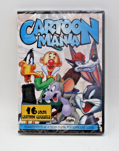 Cartoon Mania 16 Color Cartoon Classics (DVD) - NEW | eBay