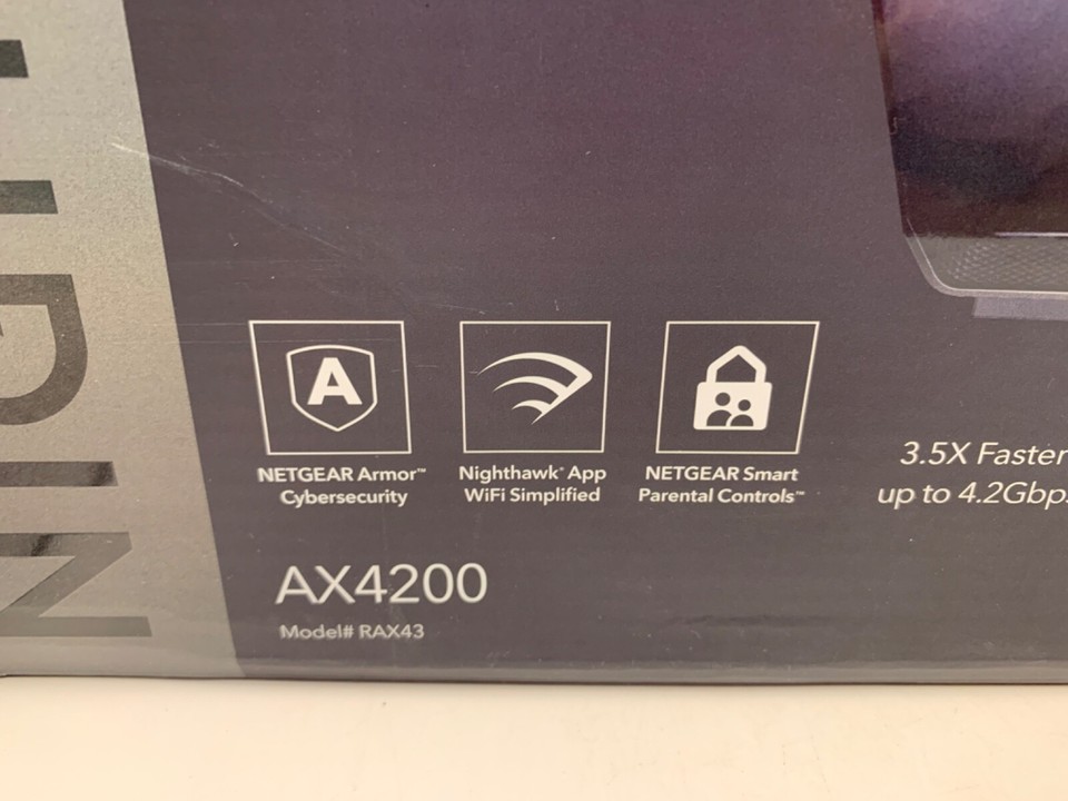 Netgear Nighthawk AX2400 5-Stream WiFi 6 Router Cybersecurity Parental ...
