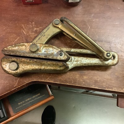 Klein Tools 1628-30 Chicago Grip for Large Diameter Conductors 20k Lb ...