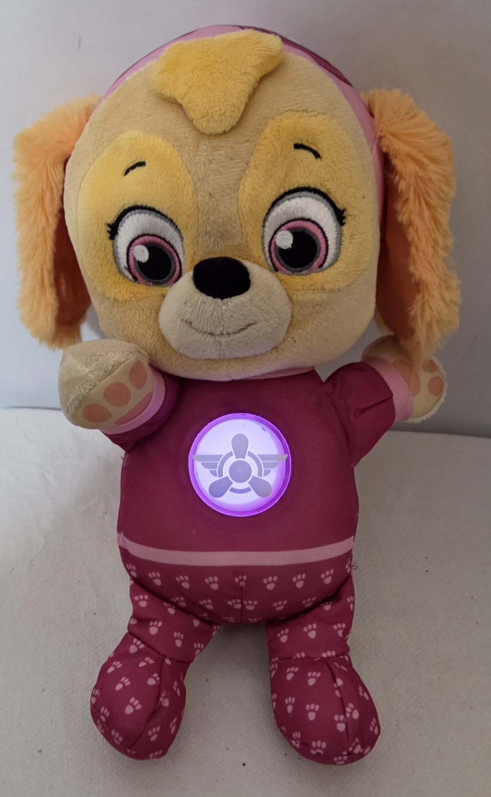 Paw Patrol Snuggle Up Pup Skye Plush Doll Night Light Musical 13 ...