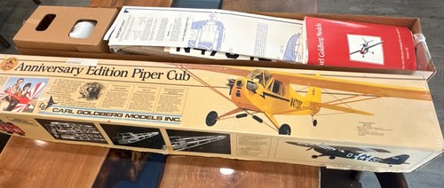 Carl Goldberg Anniversary Piper Cub Kit K-63 – NIB – Vintage RC Model ...