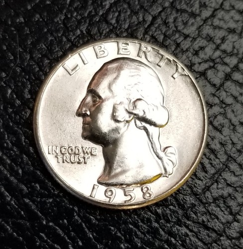 1958-P 25c Washington Quarter High Grade/BU #604 | eBay