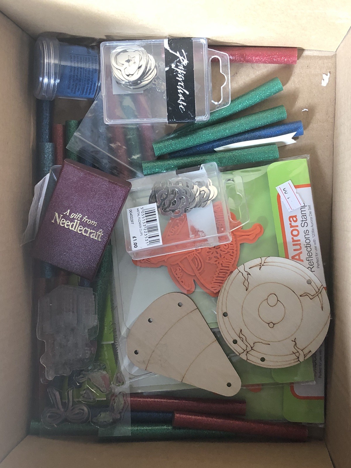 Box Of Craft Items New And Used 1.7kg In Total | eBay UK