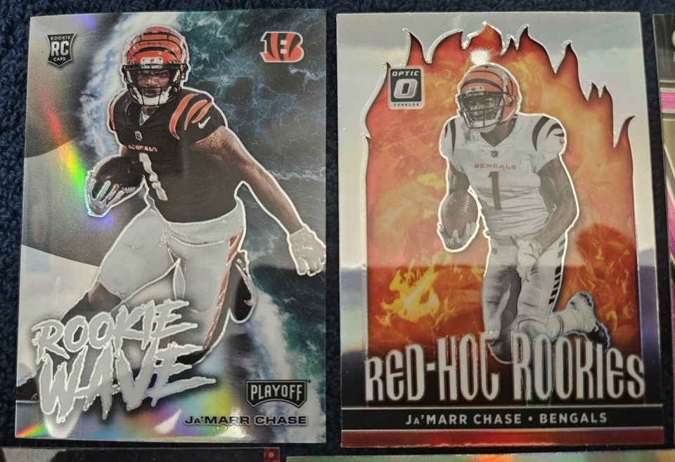 2021 Panini Playoff -Rookie Wave Ja'Marr Chase #RW-JCH Silver Prizm (RC ...