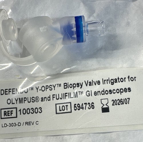 Medivators 100303 Defendo Y-OPSY Biopsy Irrigator vlv,No Aux Water Vl ...