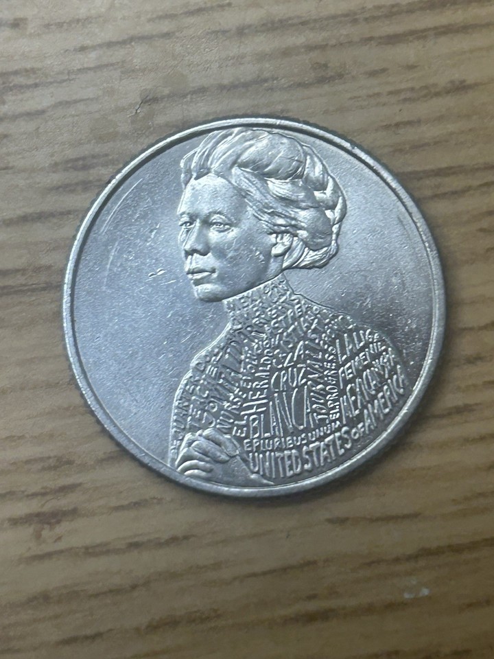 Jovita Idar Quarter 2023 Rare P Mint Error Coin Reading In Cod We Trust ...