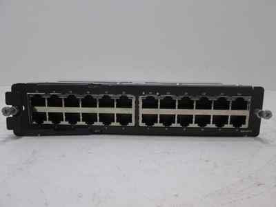 Nortel SR0000016E5 24-Port 10/100 Fast Ethernet Layer2/3 PoE card NM ...