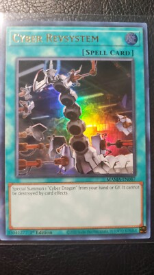 Cyber Revsystem Ultra Rare 1st Ed MAMA-EN087 M PF Yu-Gi-Oh | eBay