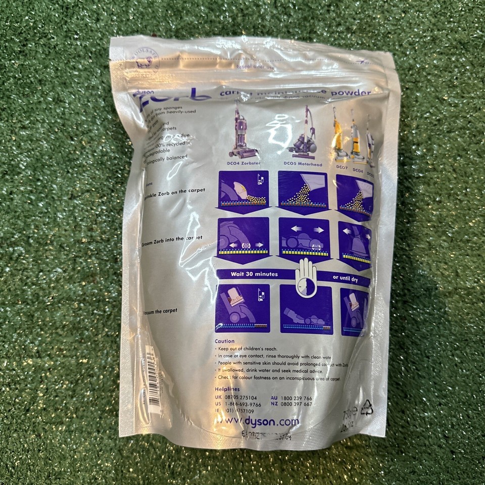 Dyson Zorb Carpet Maintenance Powder Cleaner 26.5 oz 750 g Sealed New ...