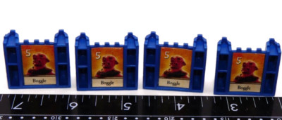 2005 Stratego Narnia Board Game Lot 4 Blue # 5 Boggle Parts Only | eBay