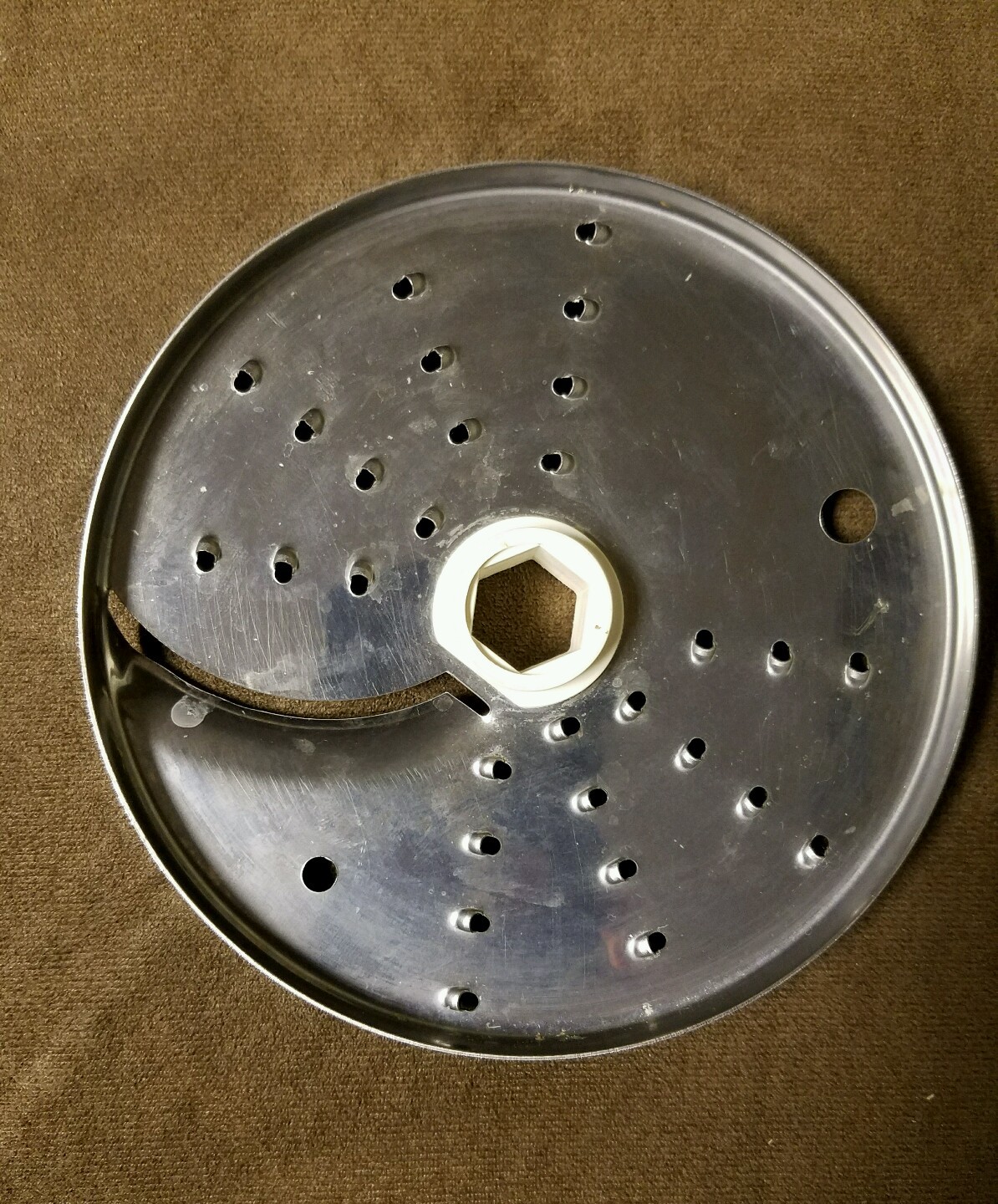 Food Processor Slicer Shredder Grater Blade Disc 5" Diameter 6 sided ...