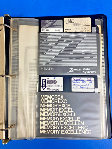 Heathkit H8 H89 Computer Zenith Supercalc Software CP/M + Floppy Disks ...