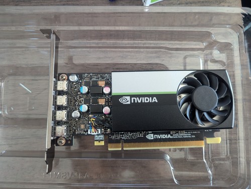 4GB PNY nVIDIA Quadro T600 VCNT600-PB 4x MDP PCI-E 3.0 x16 Graphic Card ...