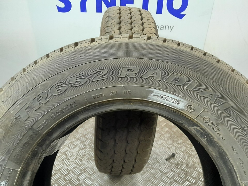 215/75/16C TRIANGLE TR65 Part Worn Tyres 8.5mm Of Tread Matching Pair ...