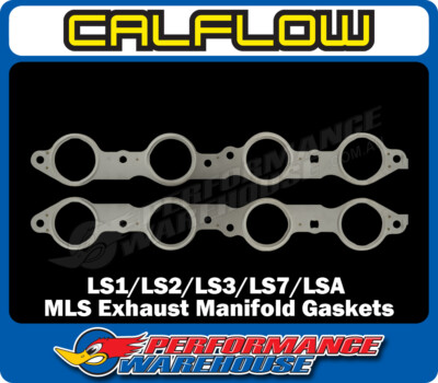 MLS Multi Layer Steel LS1/LS2/LS3/LS7/LSA Exhaust Manifold Gaskets ...