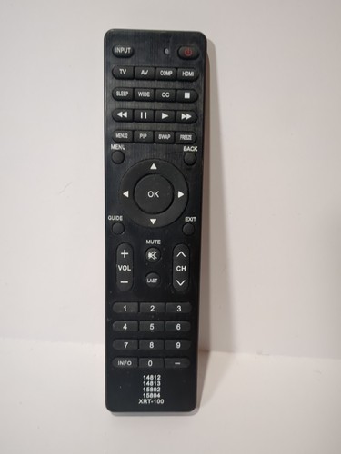 XRT-100 Universal Remote Control Replacement For Vizio Brand TV and ...