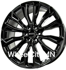 22” Gloss Black 14025 OE Replica Wheels fits 2025 GMC Yukon AT4 Sierra ...