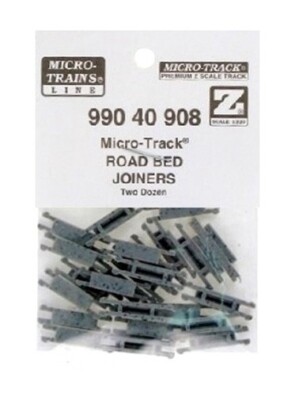 Micro Trains ~ Z Scale ~ Micro-Track Road Bed Joiners (24 Pcs ...