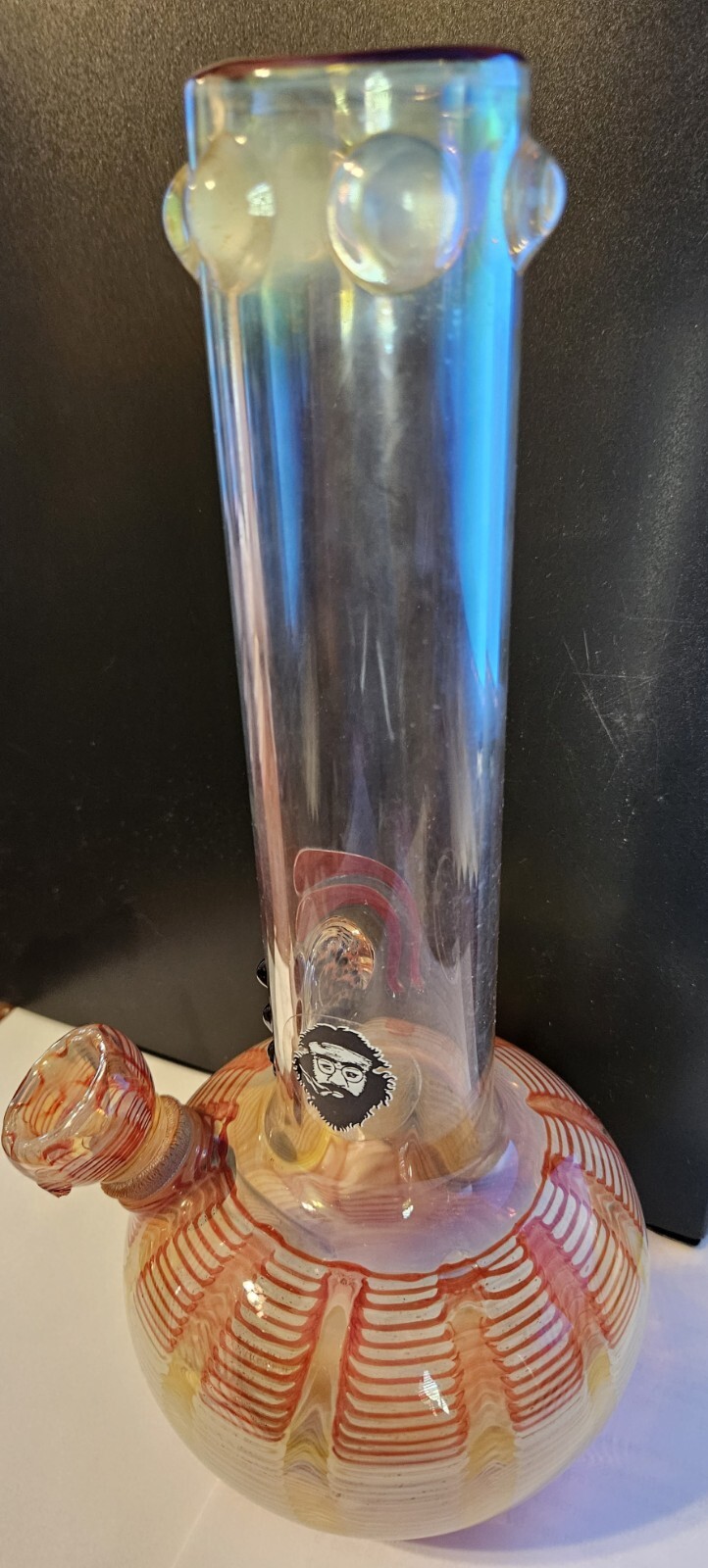 Tommy Chong Bong Vintage Glass Water Pipe 1990's USA Made Rare JBD | eBay