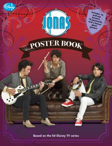 JONAS Poster Book by Disney Books (2009, Trade Paperback) for sale ...