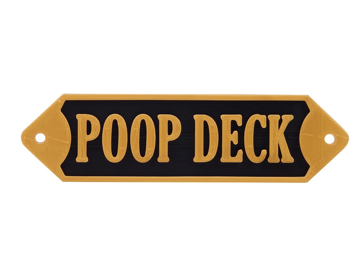 Wood Sign Poop Deck Poop Deck Front Door Sign Funny Wreaths Hanging