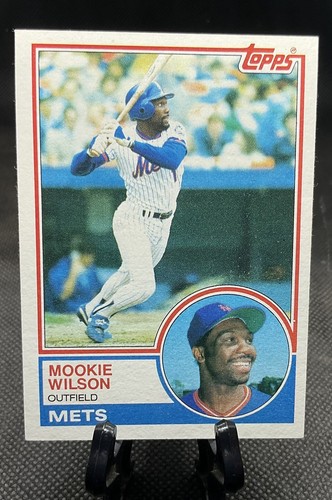 1983 Topps #55 Mookie Wilson - New York Mets | eBay