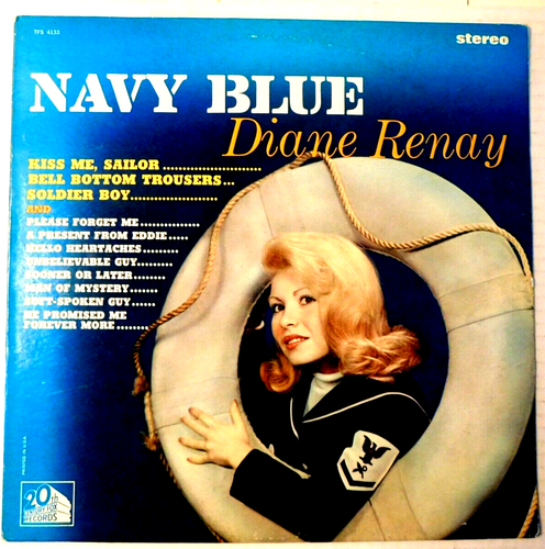 1964 LP Diane Renay "Navy Blue" 20th Century Fox Records TFS 4133 ...