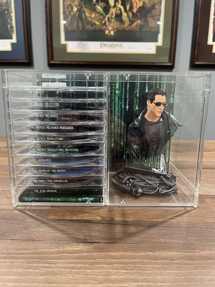 The Ultimate Matrix Collection DVD 10 DVD’s + Booklet In Custom Case ...